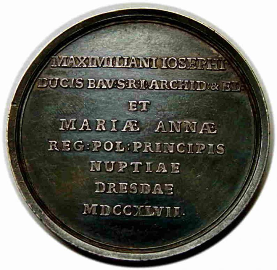 Medal 1747 August III Sas